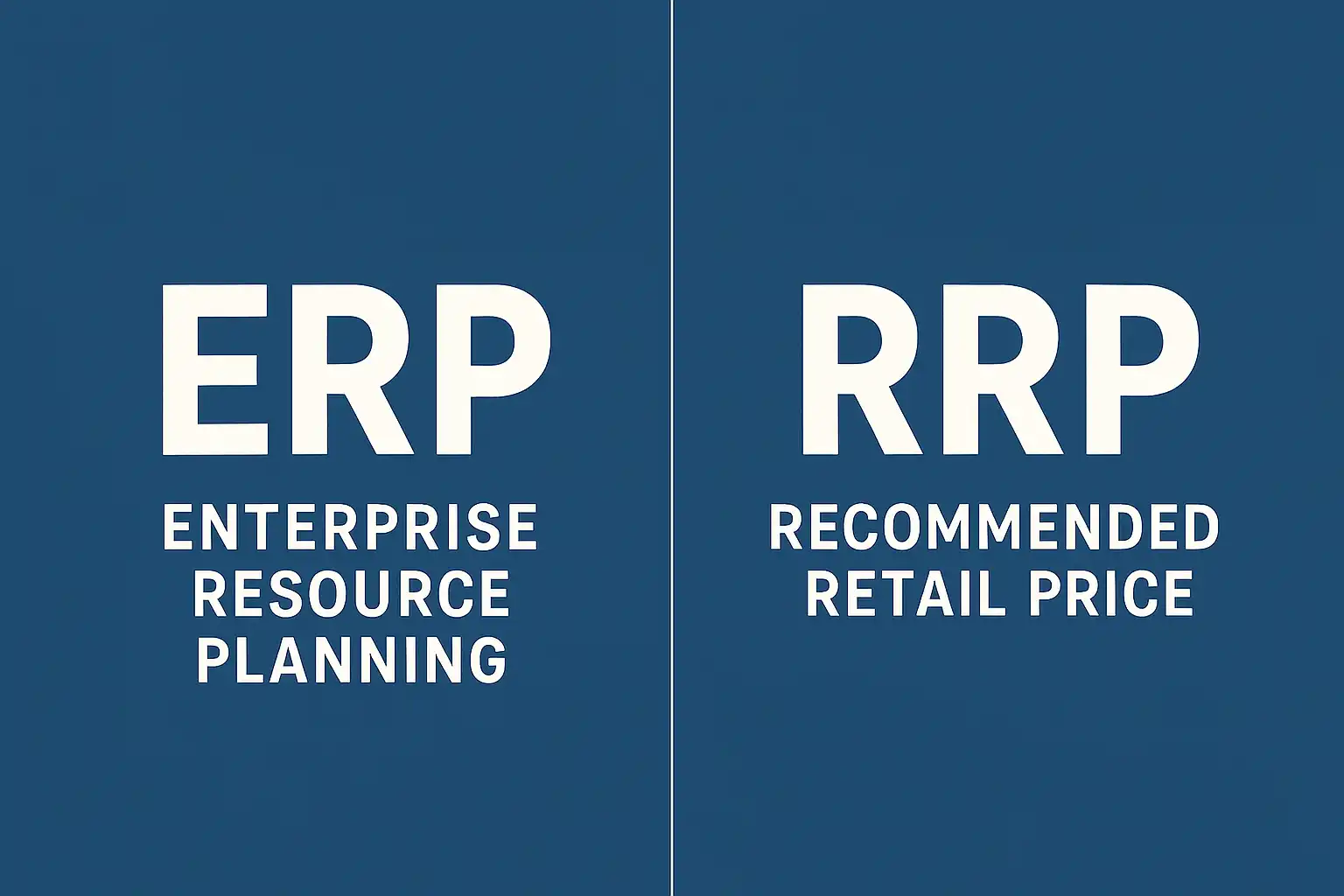ERP和RRP是什么？区别与应用解析详解 • 简道云