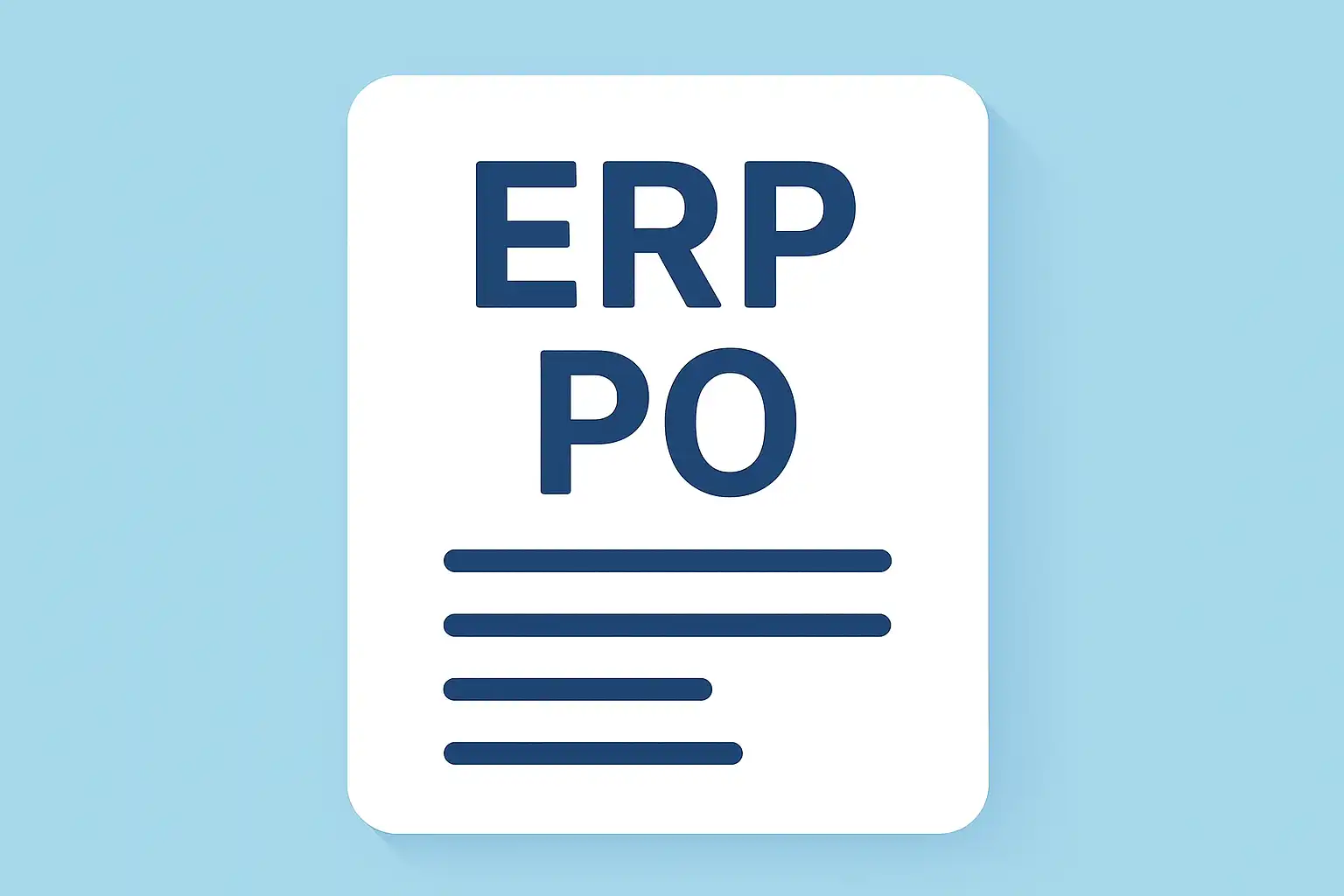 ERP系统PO详解：采购订单作用是什么？ERP系统PO功能全解析，如何提升管理效率？ • 简道云