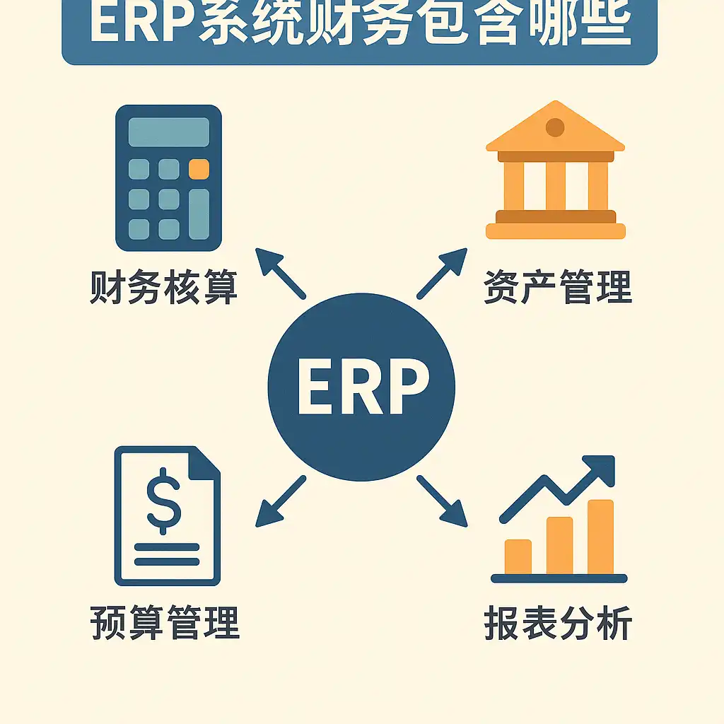 ERP系统财务模块详解，包含哪些功能？ERP系统财务管理如何提升企业效率？ • 简道云