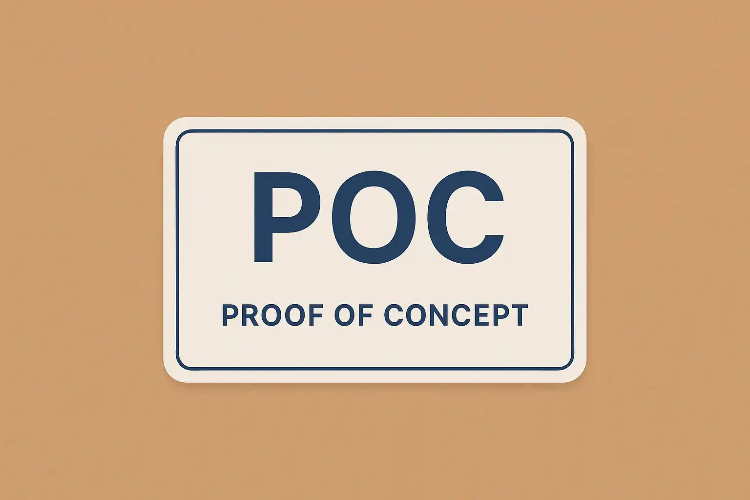 POC在项目管理中是什么意思？POC缩写具体指什么？ • 简道云